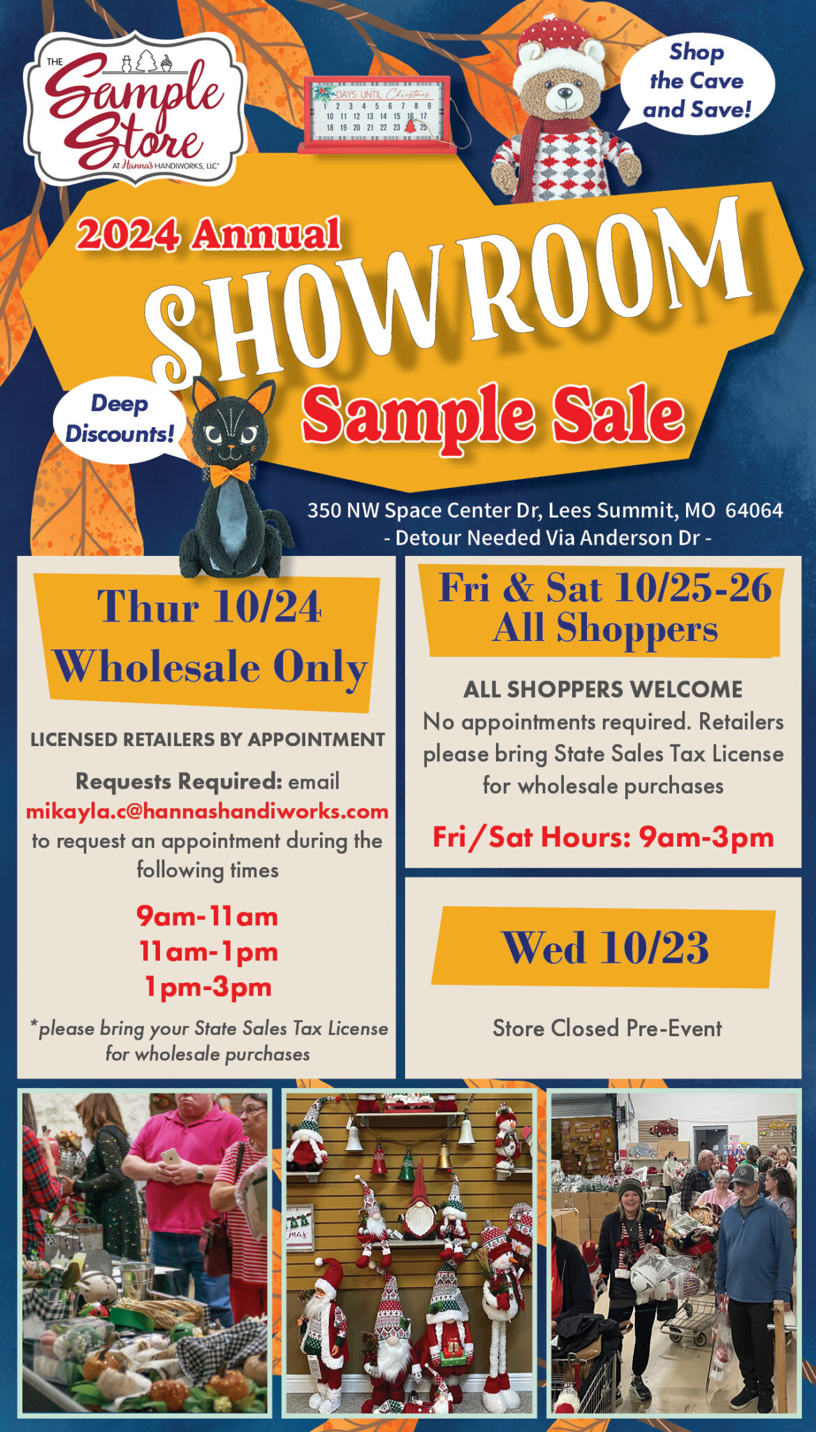 2024 Annual Showroom Sample Sale - Hanna's Handiworks Blog