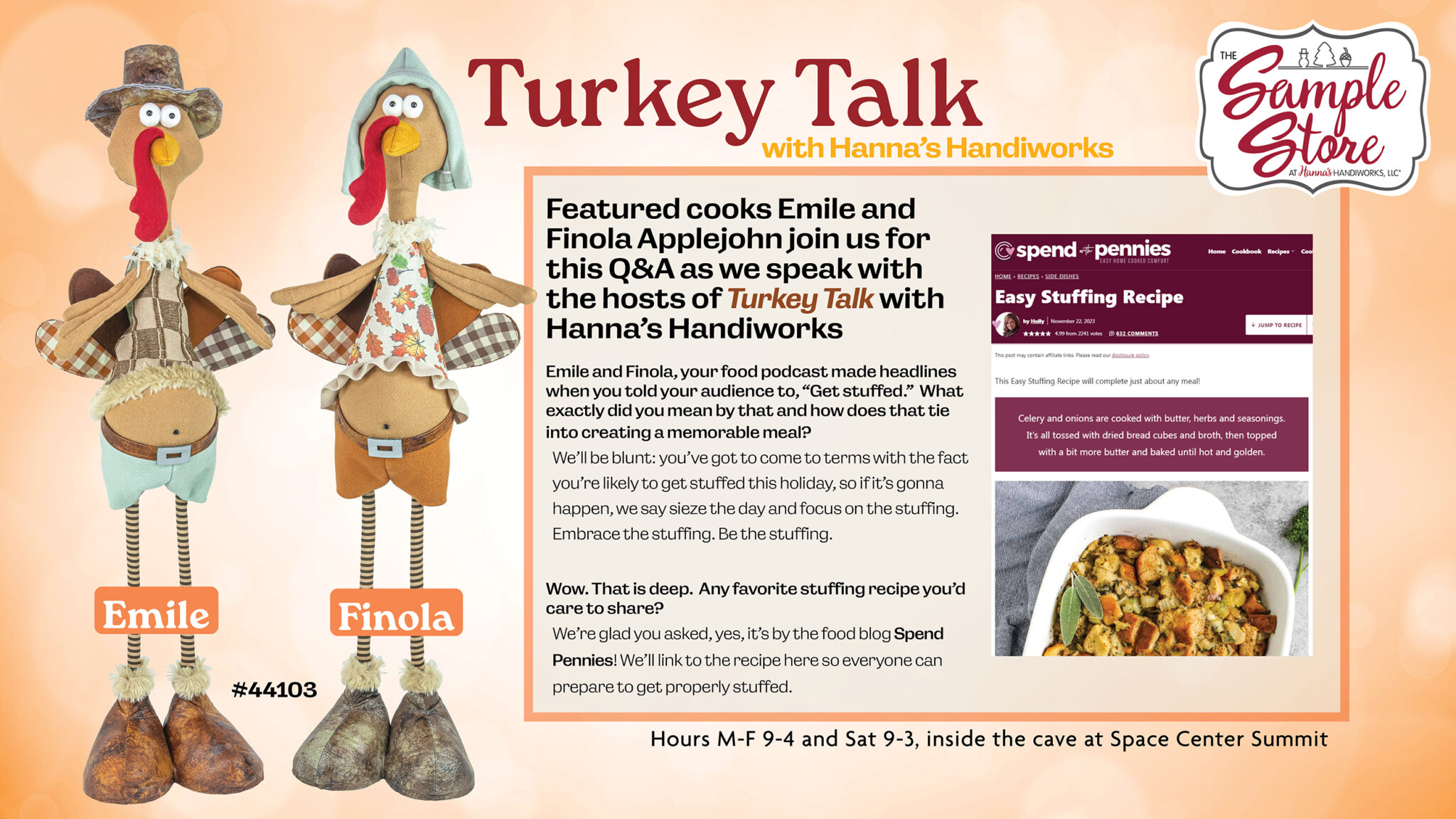 Turkey Talk with Hanna's Handiworks: Get Stuffed Edition - Hanna's ...