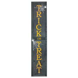 Trick Or Treat Spider Web Porch Sign | Hanna's Handiworks