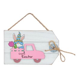 Easter Bunny Gnome Truck Tag Hanger | Hanna's Handiworks
