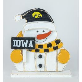 Iowa Chunky Snowman Stander | Hanna's Handiworks