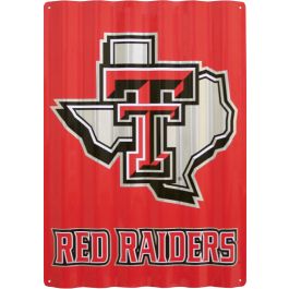 Texas Tech Corrugated Metal Sign | Hanna's Handiworks