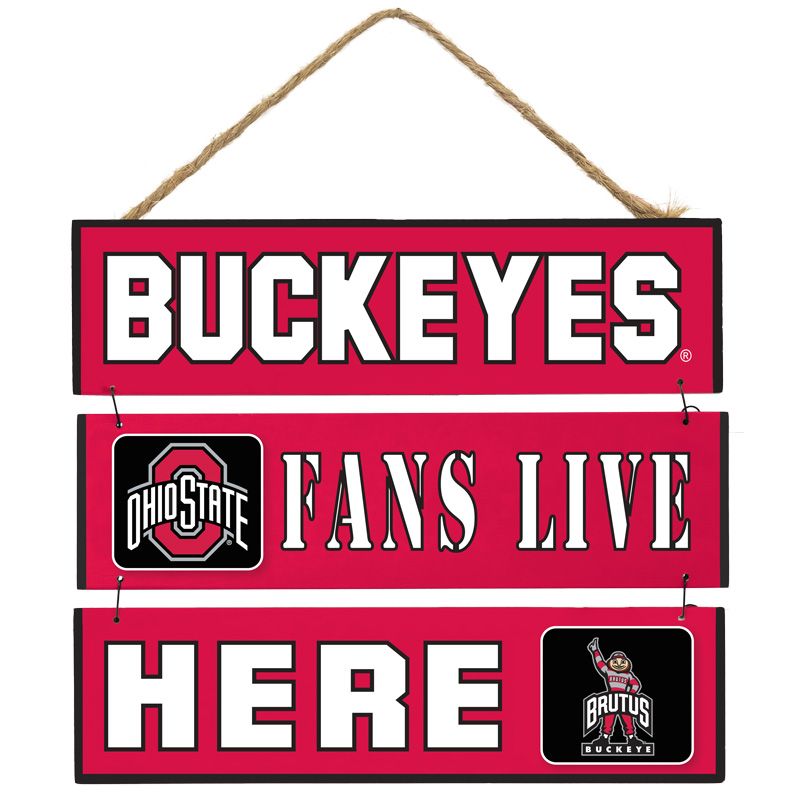 Ohio State Fan Sign | Hanna's Handiworks