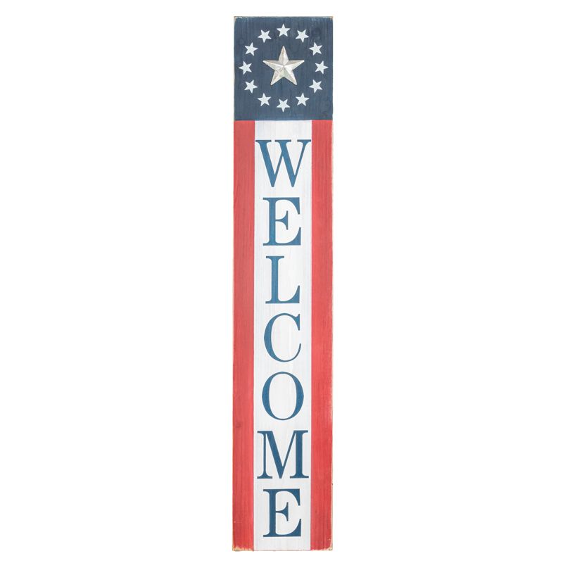 Vertical Americana Wall Sign | Hanna's Handiworks