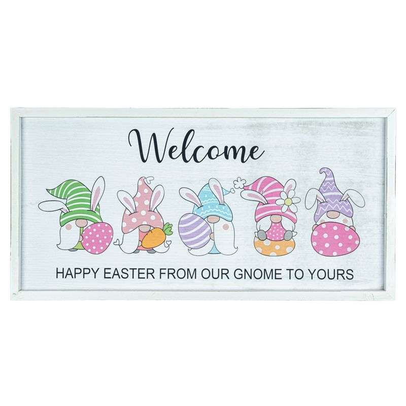Bunny Gnome Welcome Sign | Hanna's Handiworks