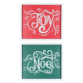 Joy Noel Wooden Sign 2 Asst | Hanna's Handiworks