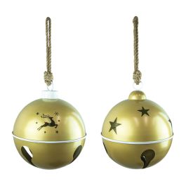 Giant Gold Round Bell 2 Asst | Hanna's Handiworks