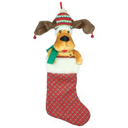 Animated Christmas Puppy Song and Ear Wagging Stocking | Hanna's Handiworks