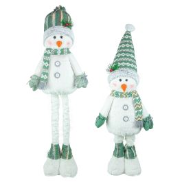 Winter Frost Snowman Stretch Leg 2 Asst | Hanna's Handiworks