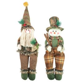 Frontier Santa Snowman Dangle Leg 2 Asst | Hanna's Handiworks