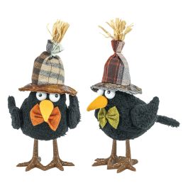 Fall Harvest Crow Tabletop 2 Asst | Hanna's Handiworks