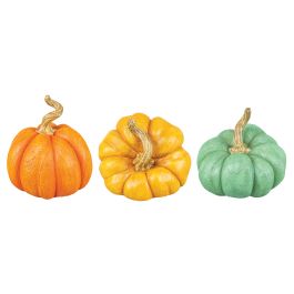 Natural Pumpkin Tabletop 3 Asst Large | Hanna's Handiworks