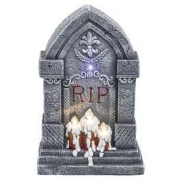 Tombstone RIP Candles Light Up | Hanna's Handiworks