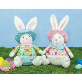 Pastel Bunny Sitter 2 Asst | Hanna's Handiworks