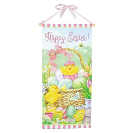 Happy Easter Chick Banner with LED | Hanna's Handiworks