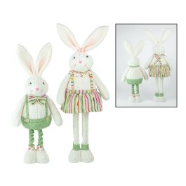 Fluffy Folk Bunny Stretch Leg 2 Asst | Hanna's Handiworks