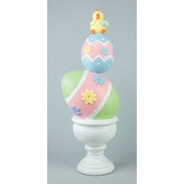 Pedestal Egg Cup Chick Tall Statuary | Hanna's Handiworks