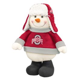 Ohio State Chilly Snowman Stander | Hanna's Handiworks