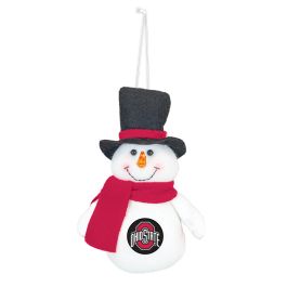Ohio State Snowman Ornament | Hanna's Handiworks