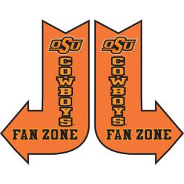Oklahoma State Fan Zone Sign | Hanna's Handiworks