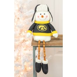 Iowa Bead Leg Snowman | Hanna's Handiworks