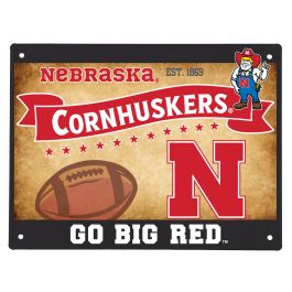 Nebraska Retro Metal Sign | Hanna's Handiworks