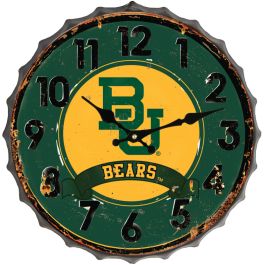 Baylor Bottle Cap Clock | Hanna's Handiworks