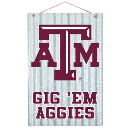 Texas A&M Corrugated Sign | Hanna's Handiworks